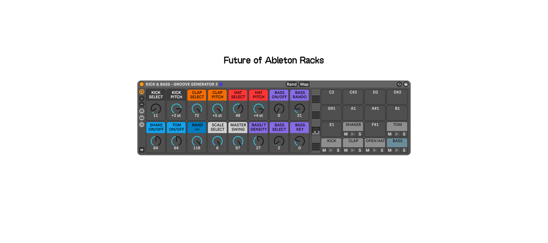 Ableton Rack - Operator Bass Generator – Kick & Bass Store