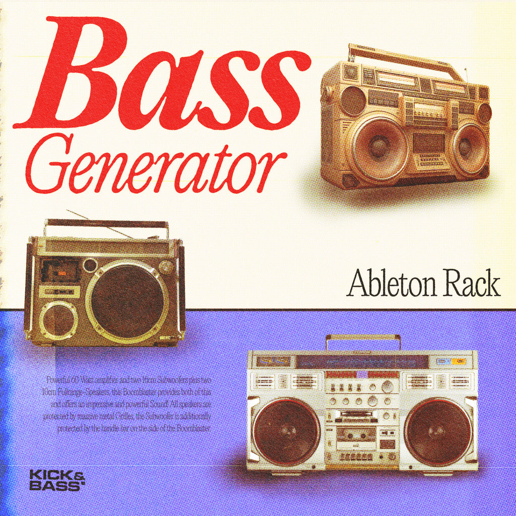 Ableton Rack - Operator Bass Generator – Kick & Bass Store
