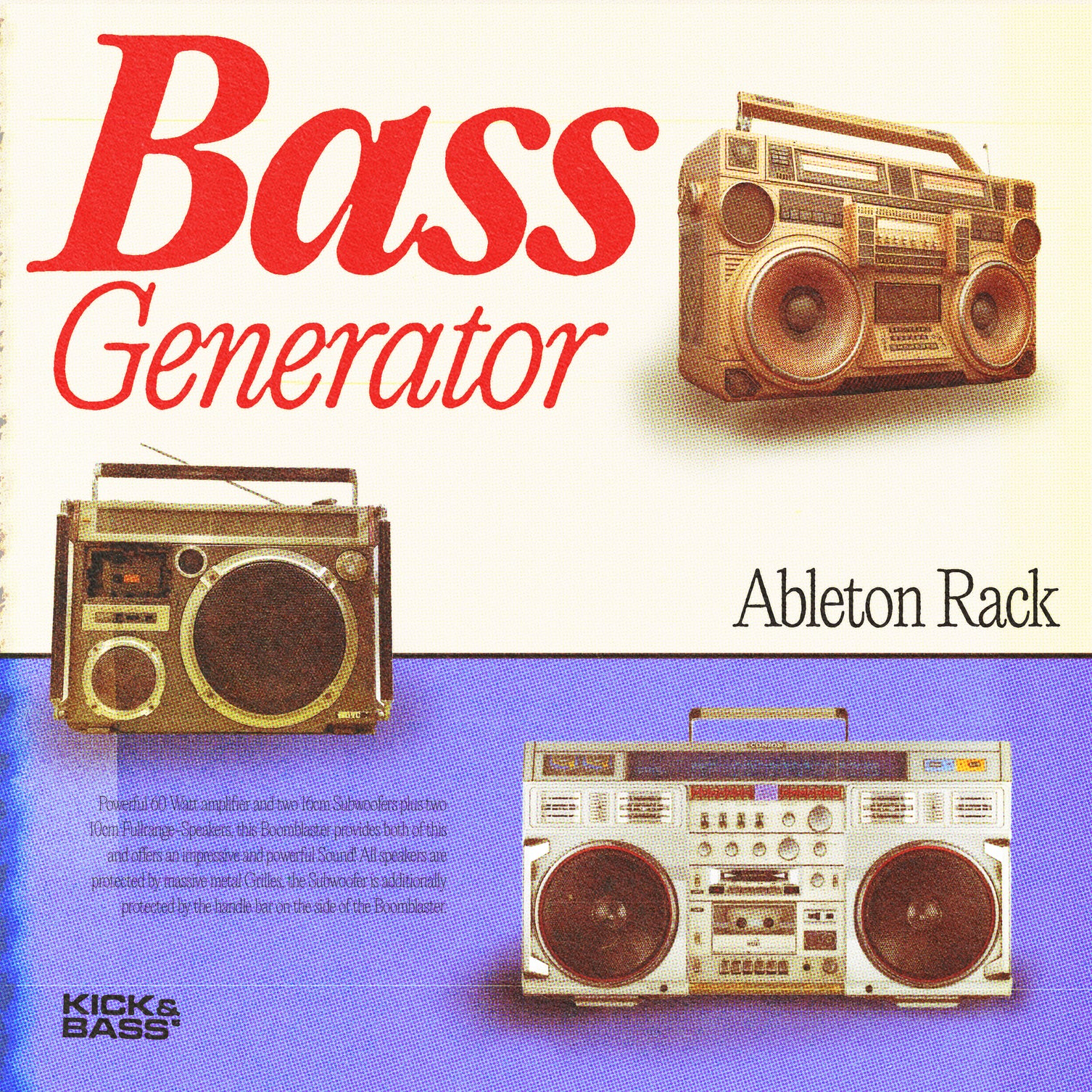 Ableton Rack - Operator Bass Generator – Kick & Bass Store